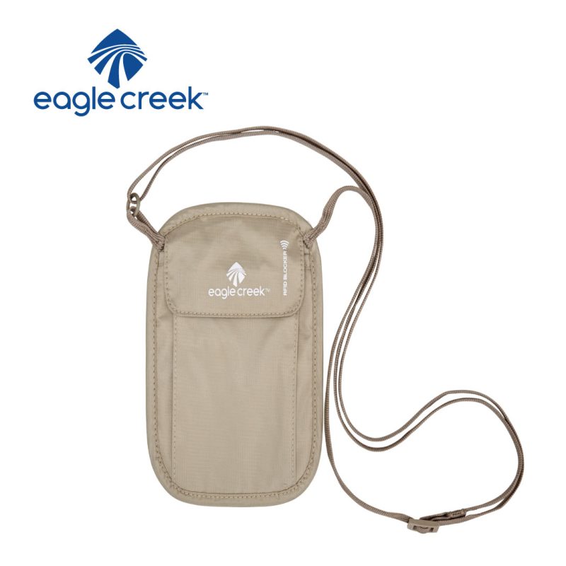 Eagle Creek RFID Blocker Neck Wallet (Tan) - FOMO | South East Asia's ...